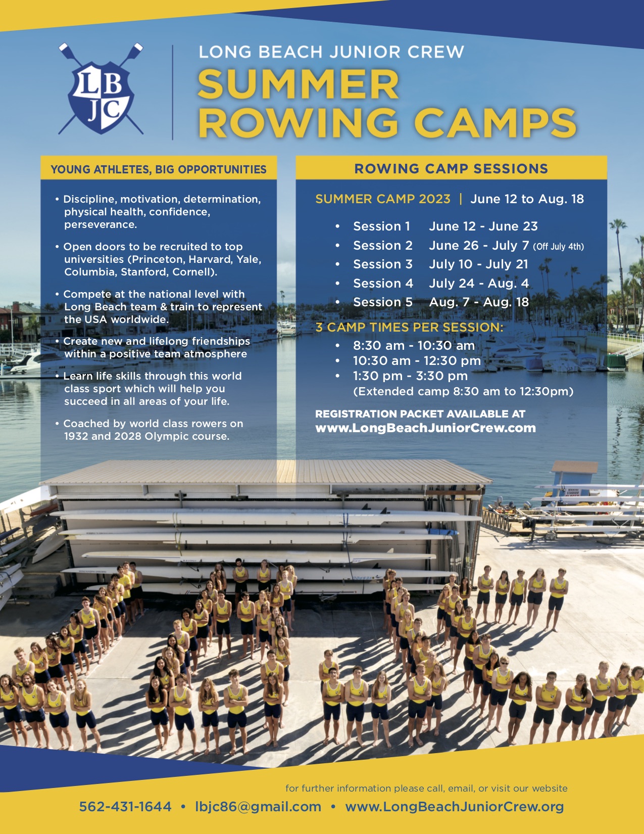 SUMMER CAMP 2023 | Long Beach Junior Crew